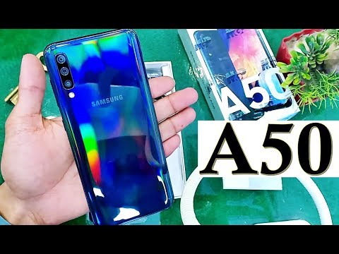 Samsung Galaxy A50 BLACK Unboxing - What Could It Be? - YouTube