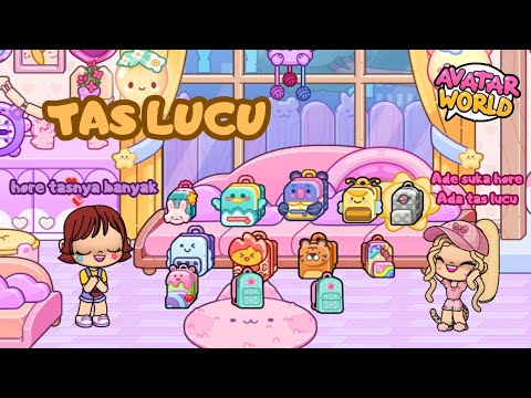 GEMES SEKALI!! TAS LUCU DI AVATAR WORLD || Fatimah Qaila - YouTube