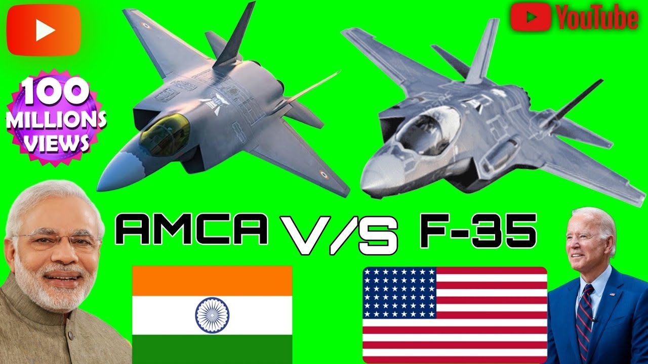AMCA VS F-35 Fighter Jet Comparison 2025 #SRH #AMCA #F35 #IndianAirForce #AmcaVsF35 - YouTube