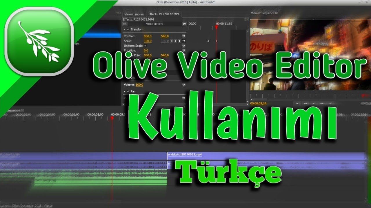 Olive Video Editor Kullanımı | Türkçe - YouTube