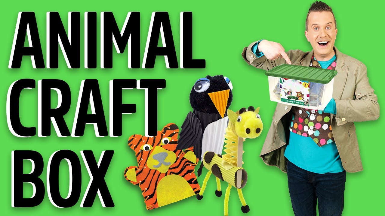 Animal Craft Box | Mister Maker - YouTube
