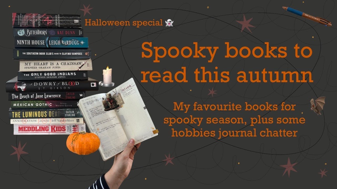 Spooky books to read this autumn | plus a quick hobby journal catch up ...