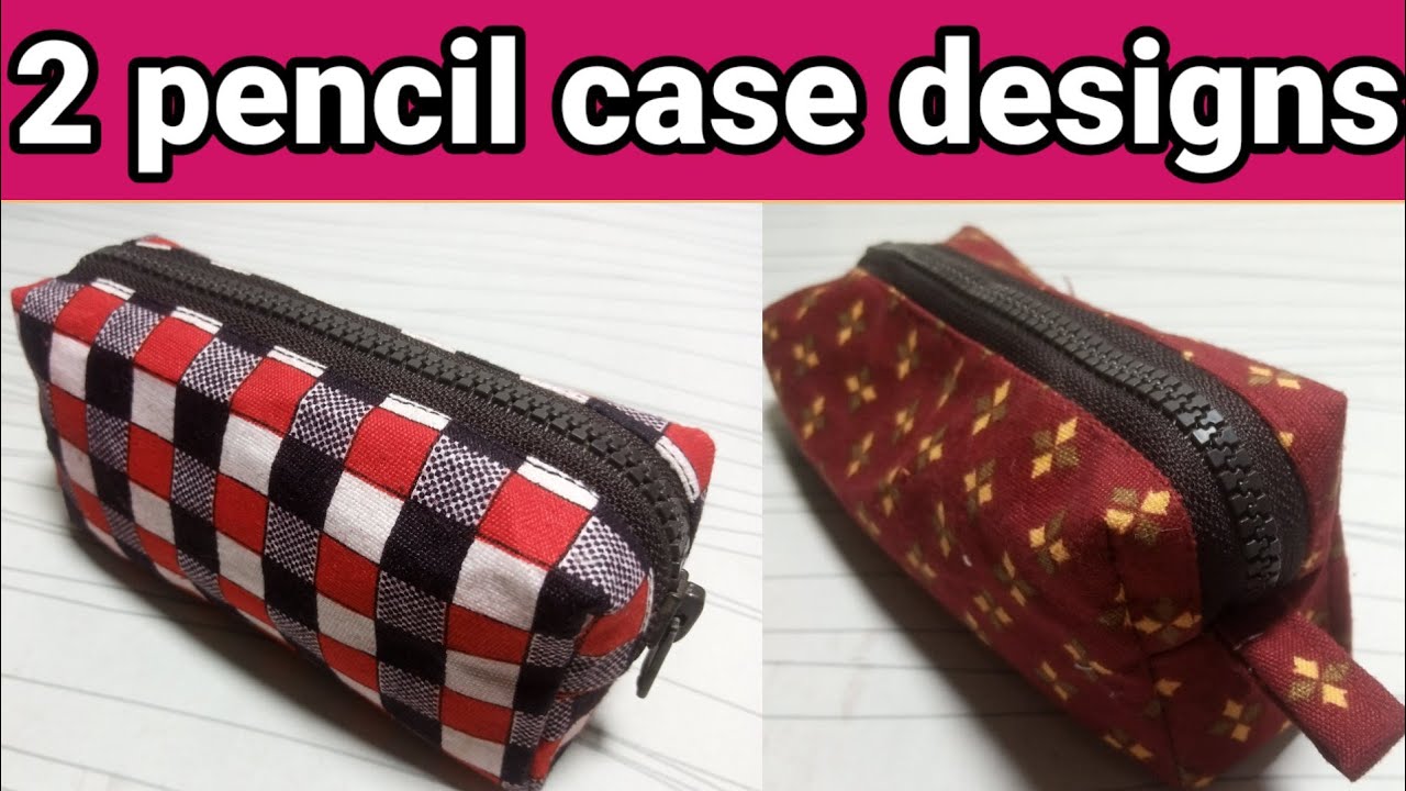 2 design pencil case😍 how to make pencil case | by stitch and beauty ...