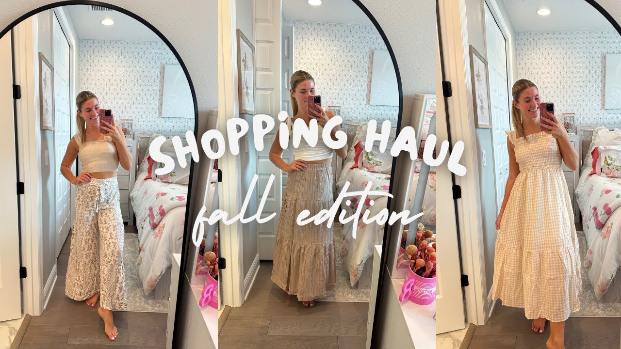 Fall Try-On Haul - YouTube