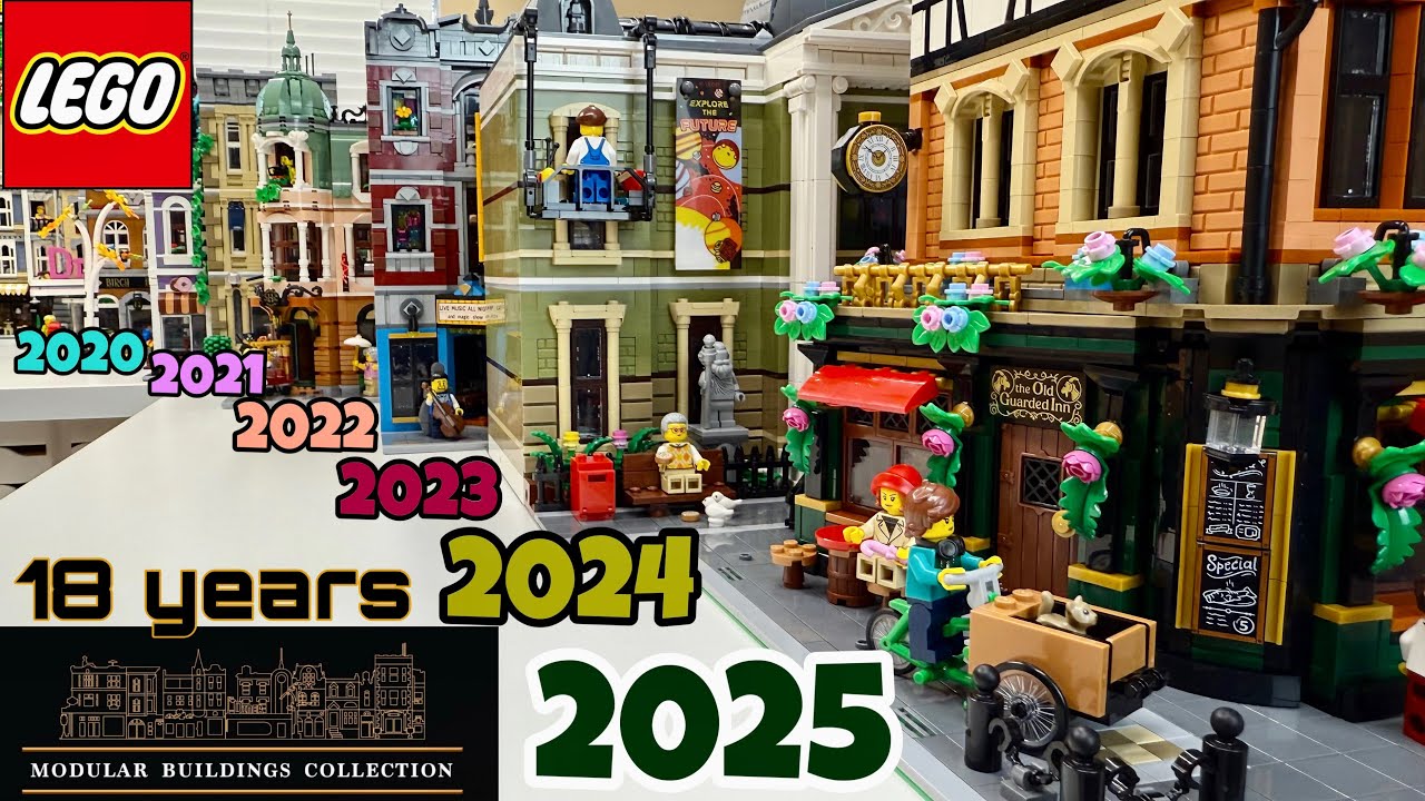 18 Years of LEGO Modular Buildings. What’s next?? - YouTube