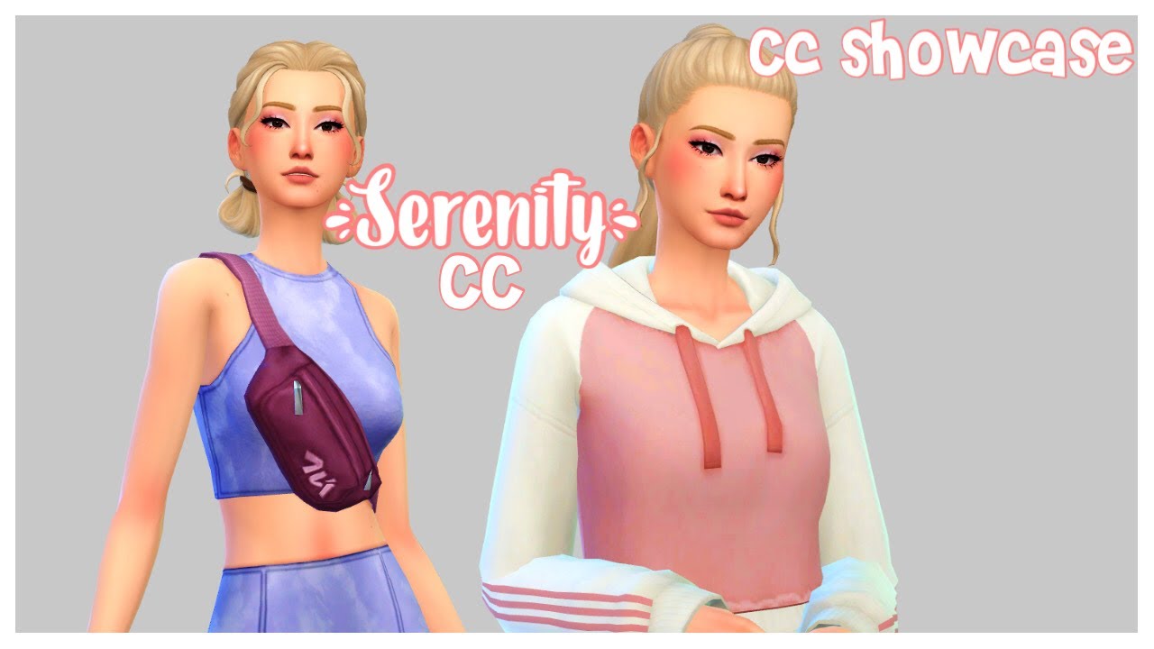 Serenity cc 💕 || The Sims 4 CC Showcase - YouTube