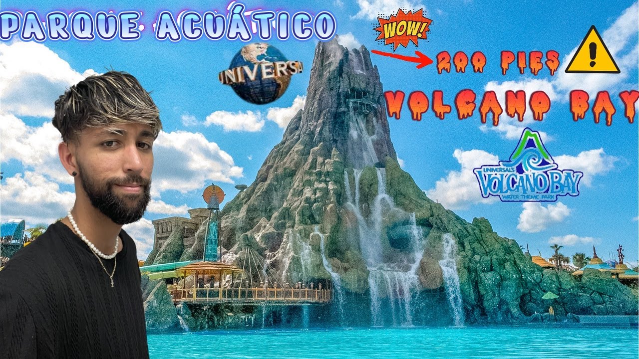 Visito el mejor PARQUE ACUÁTICO de UNIVERSAL STUDIOS!💧😱 Volcano Bay ...