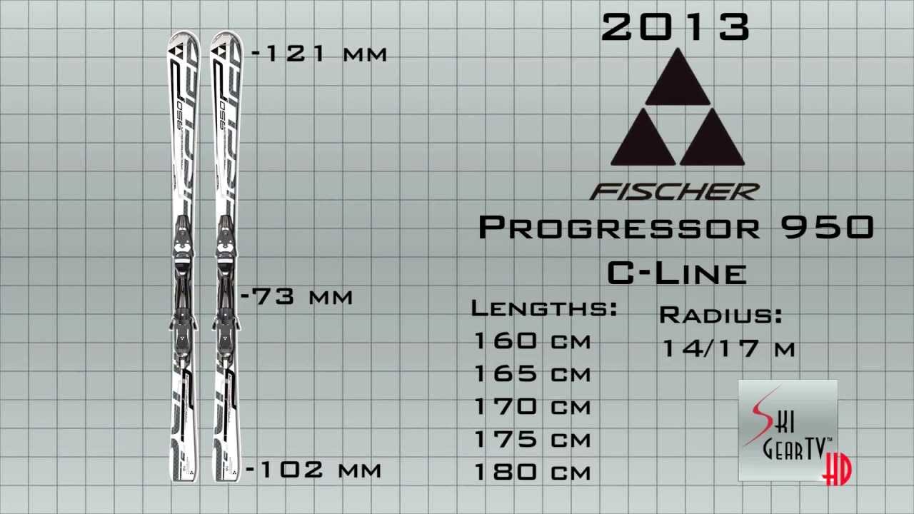 2013 Fischer "Progressor 950" C-Line カービングスキー Ski Test By Tim Flanagan ...