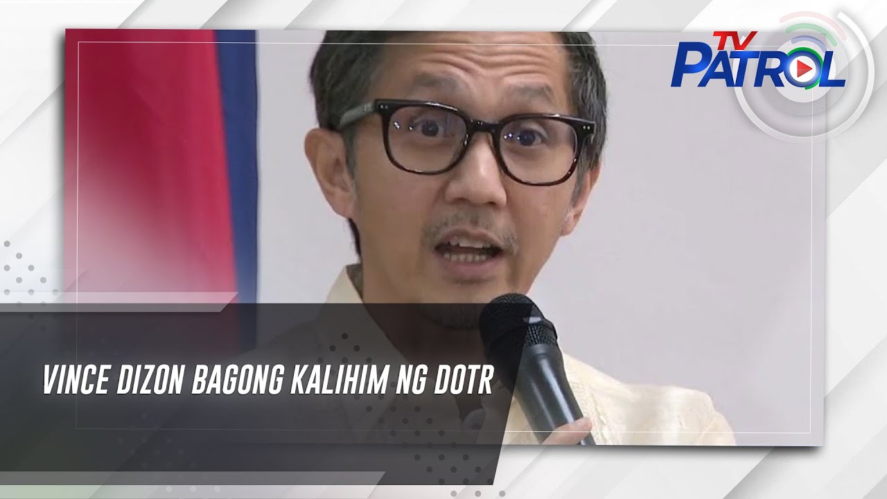 Vince Dizon bagong kalihim ng DOTr - YouTube