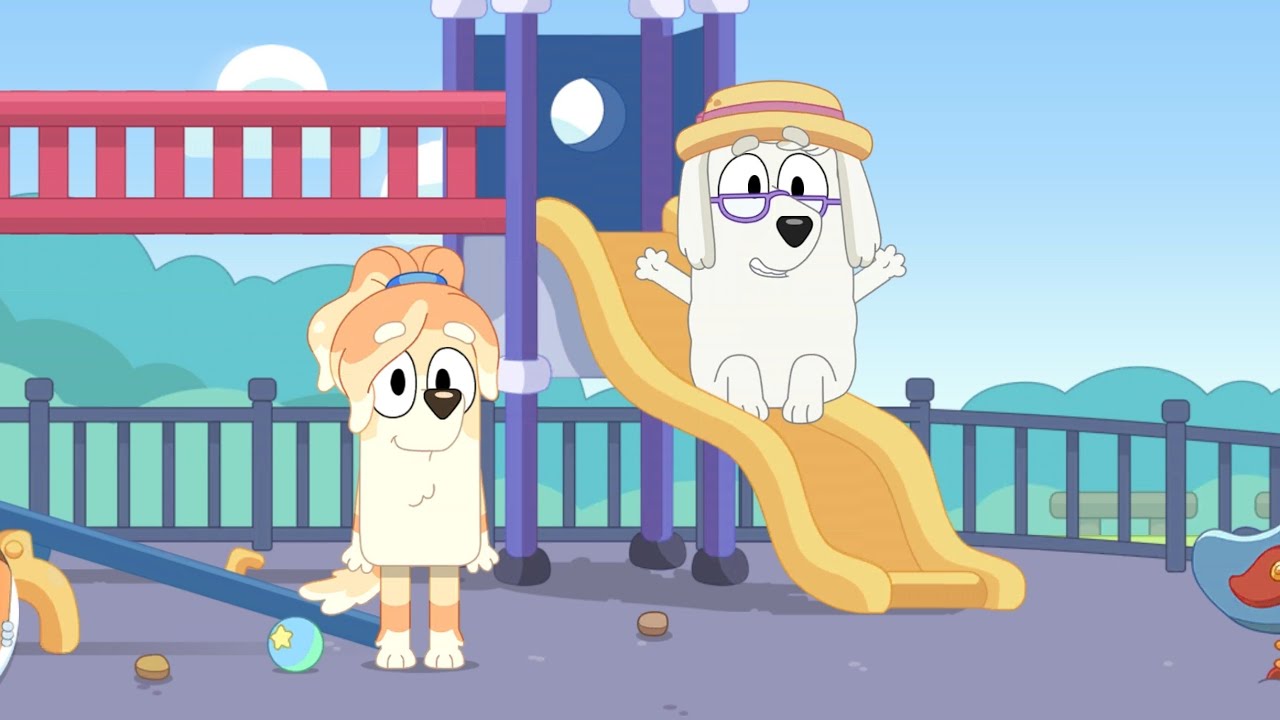 Bluey: Doreen and Frisky Slide Fun | Exciting Gameplay Episode 07 - YouTube