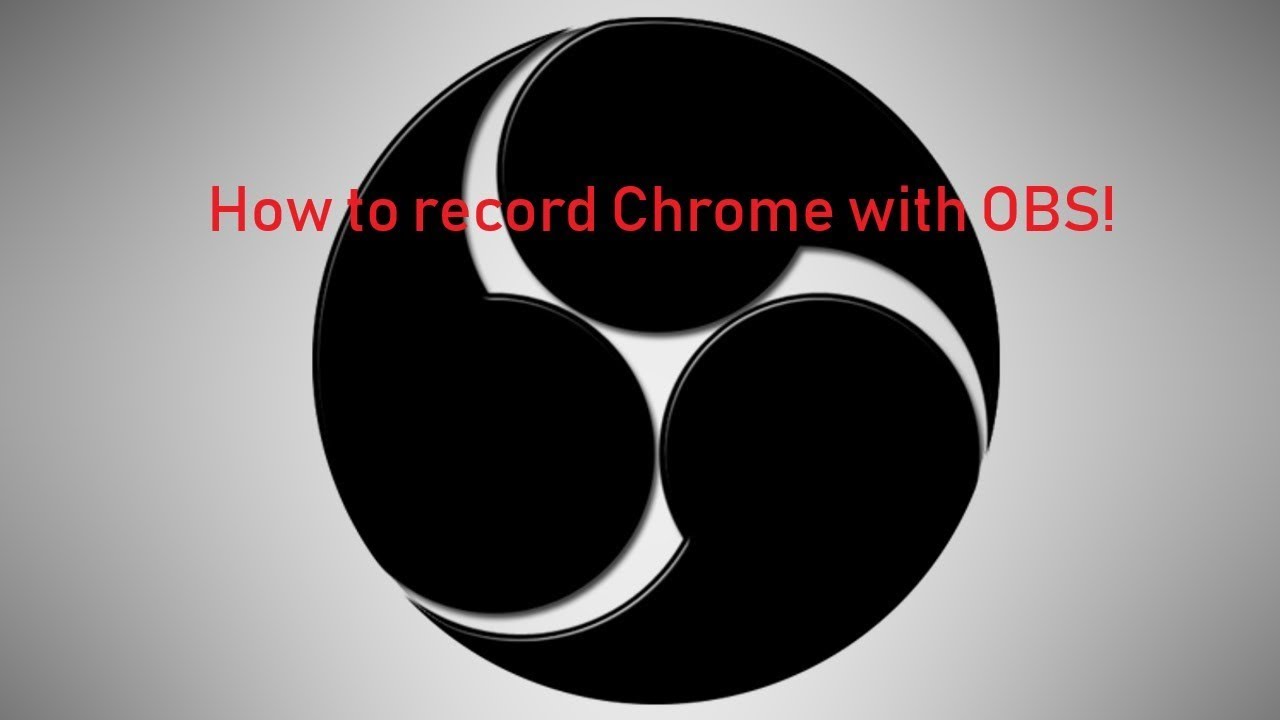 How to record Chrome with OBS - YouTube