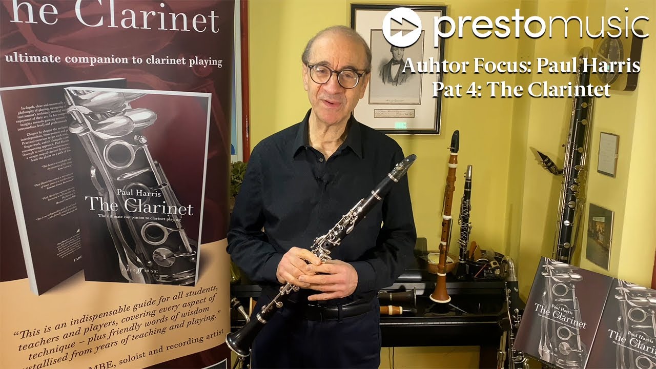 Author Focus: Paul Harris Part 4 - The Clarinet - YouTube