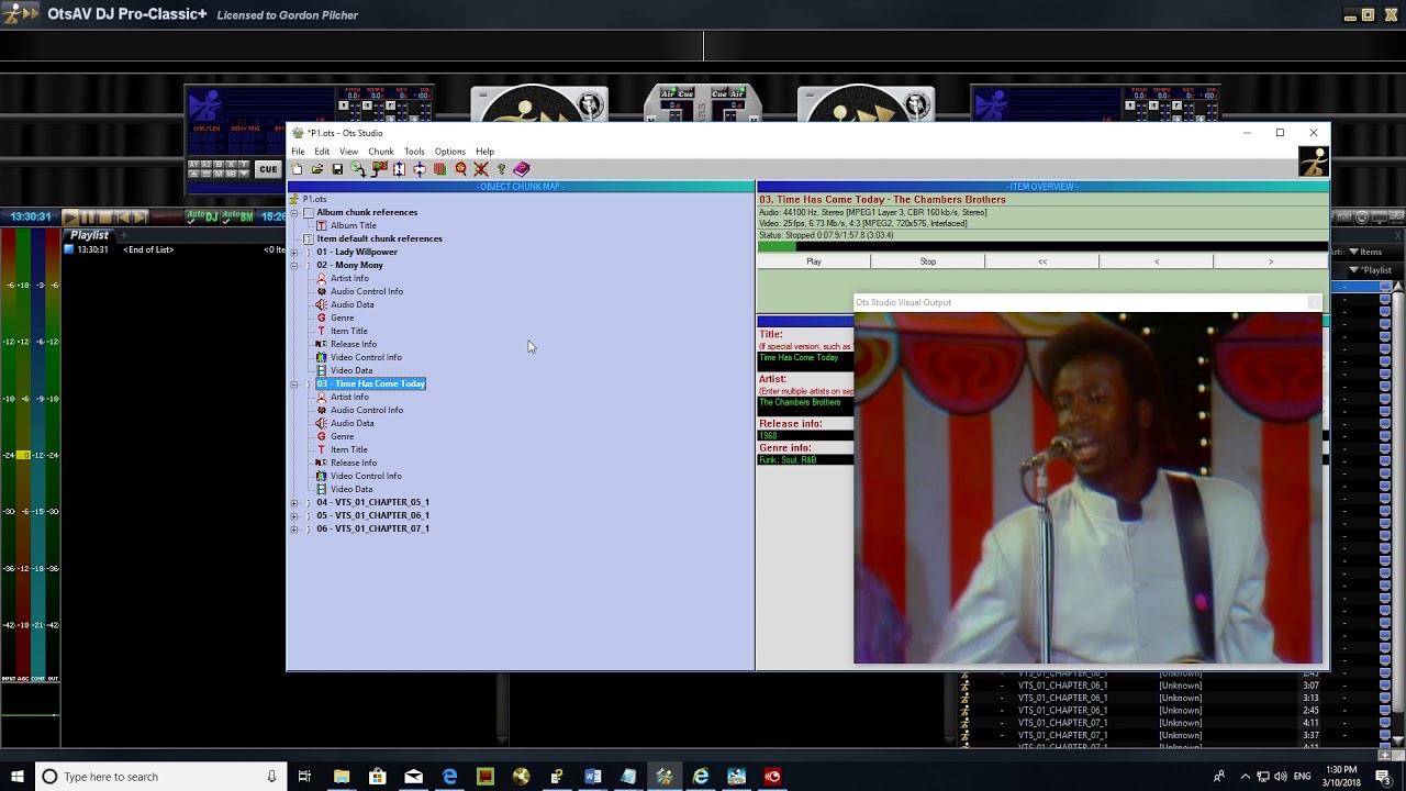 OTS Studio With Video Component - YouTube