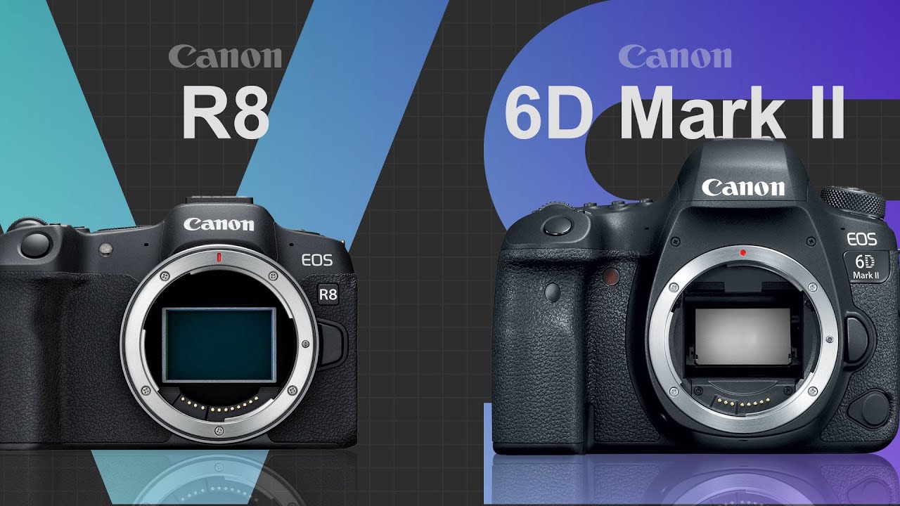 Canon EOS R8 vs Canon EOS 6D Mark II - YouTube