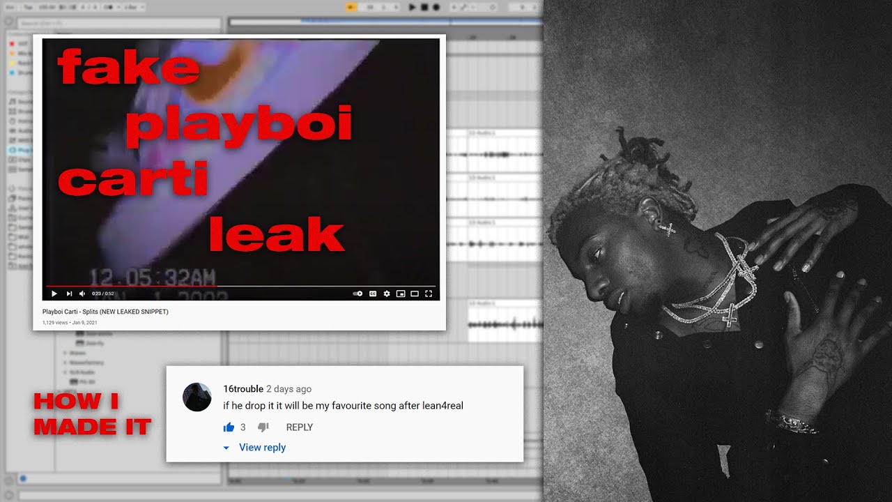 How I Made A Fake Playboi Carti Leak (IT WENT VIRAL) - YouTube
