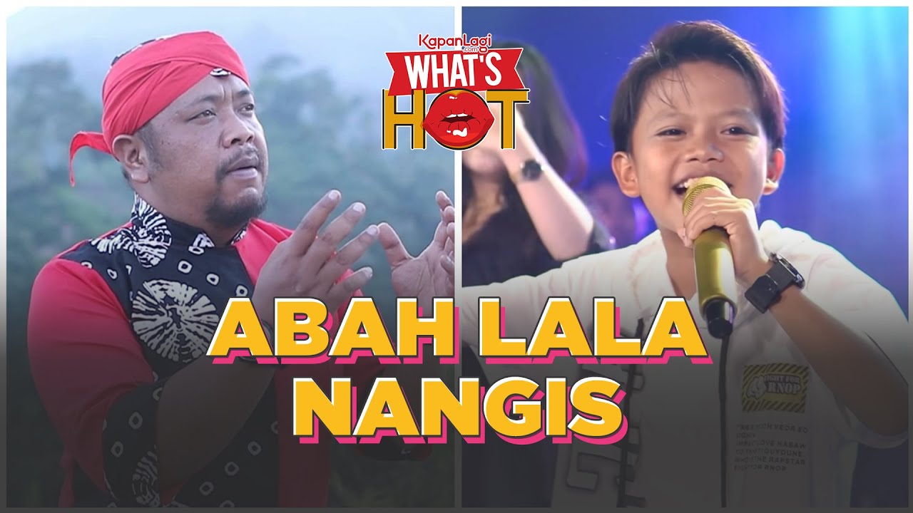Abah Lala, Pencipta Ojo Dibandingke, Menangis Terharu Karena Farel ...