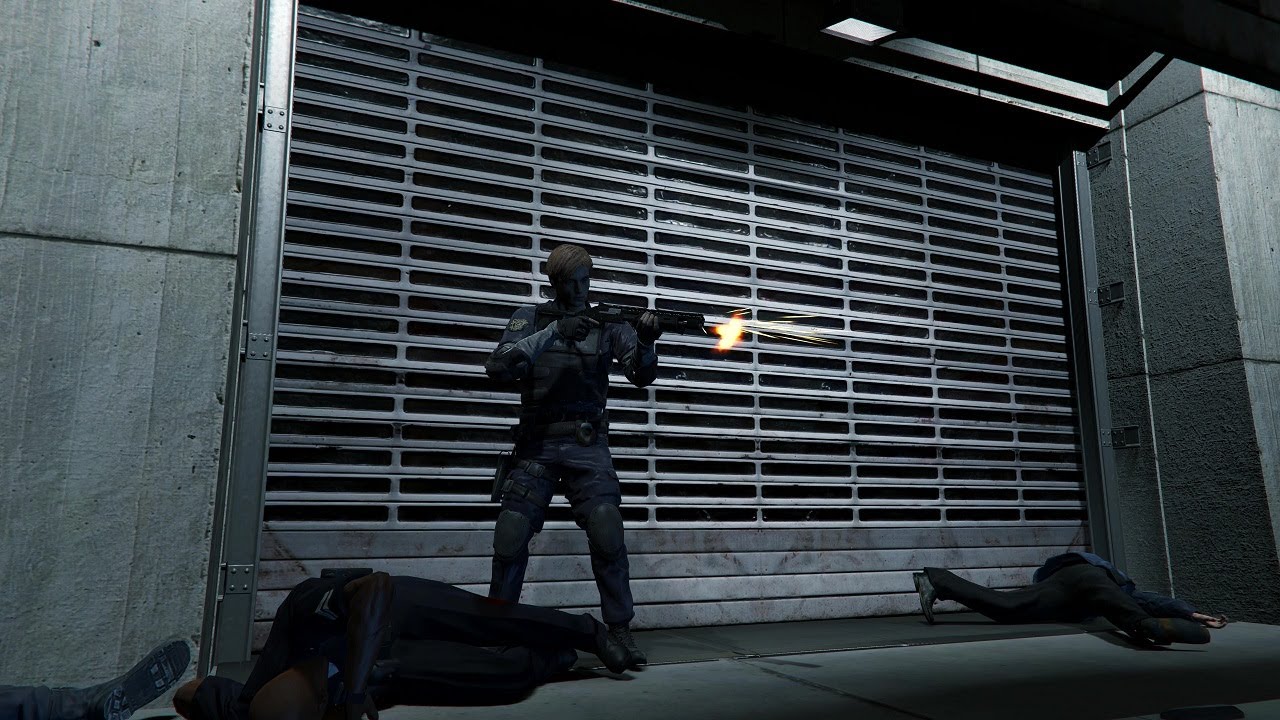 Resident Evil 2 Remake - Alternate Police Station RE1.5 Style - YouTube