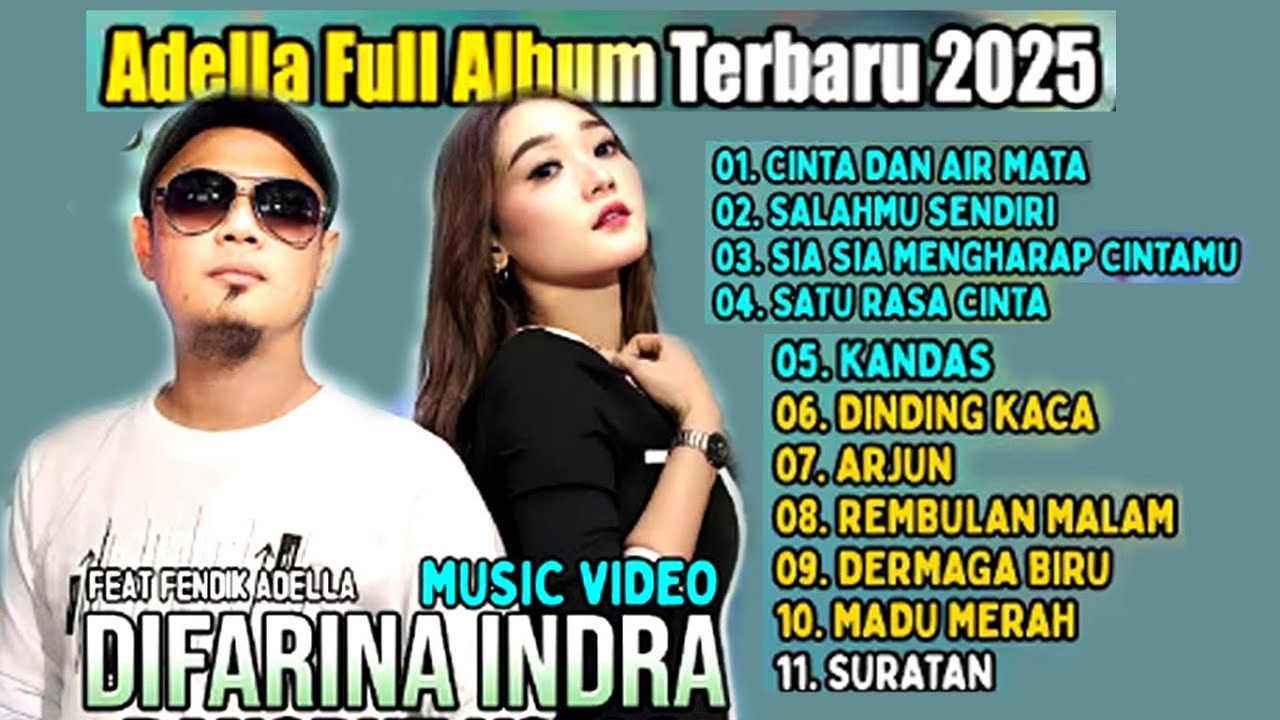 LAGU DANGDUT ADELLA FULL ALBUM- - YouTube
