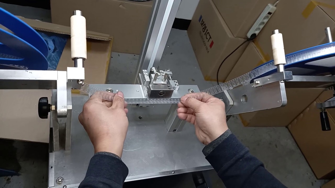 SMT Reel 수동 목시 검사기 - YouTube