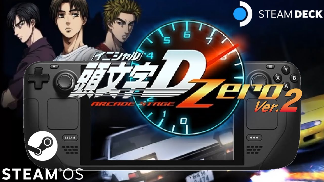 Steam Deck Initial D Arcade Stage Zero 2.30 TeknoParrot Arcade Emulator #steamdeck #teknoparrot ...