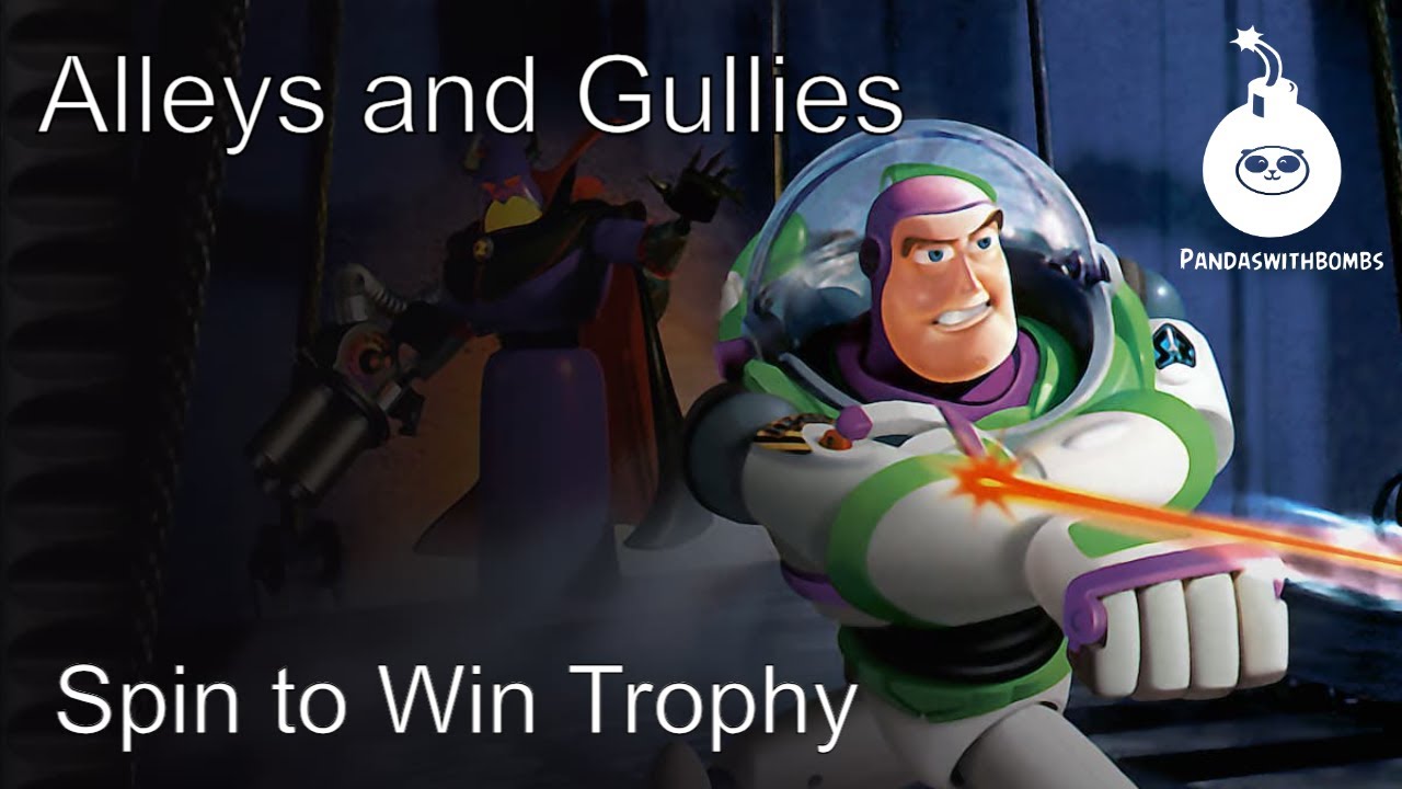 Toy Story 2 - Clown Top Boss - Spin to Win Trophy - YouTube