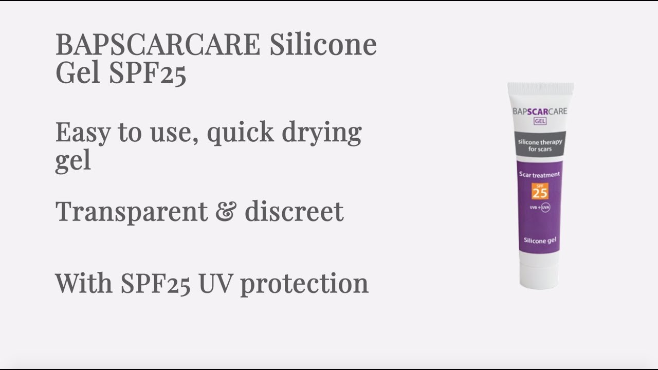 Bap Scar Care silicone gel - YouTube