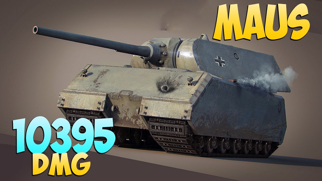 Maus - 7 Frags 10.3K Damage - King of the tunnel! - World Of Tanks ...