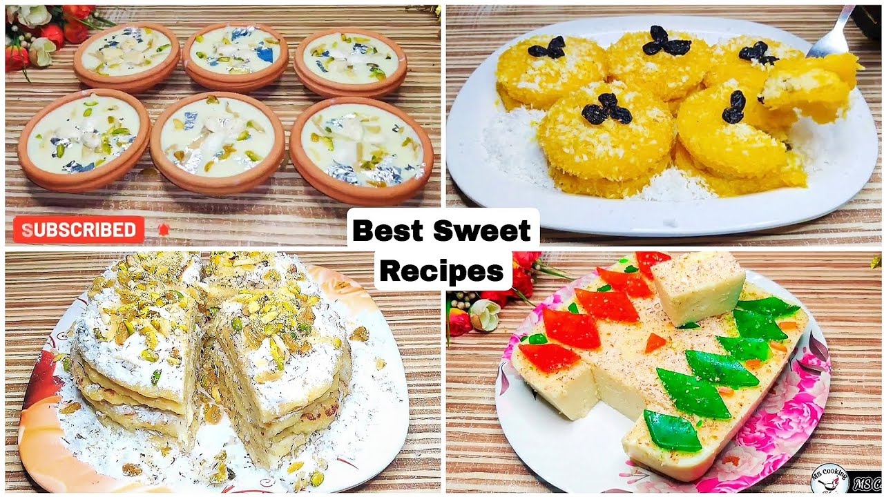 My Best #sweet Recipes You Make Any Time #cookingchannel - YouTube