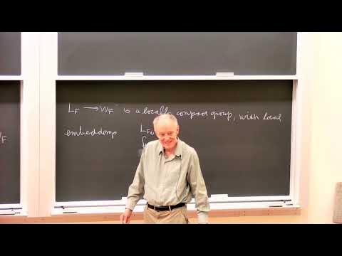 Lecture 27: Automorphic Forms and Representation Theory: an introduction to the Langlands ...