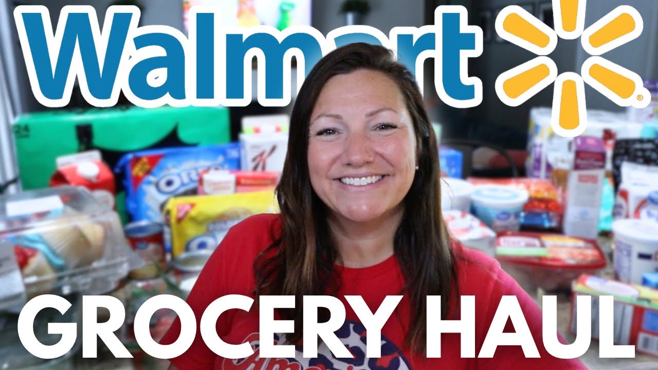 WALMART GROCERY HAUL | THIS IS OUR SECRET! | GROCERY HAUL + MEAL PLAN ...