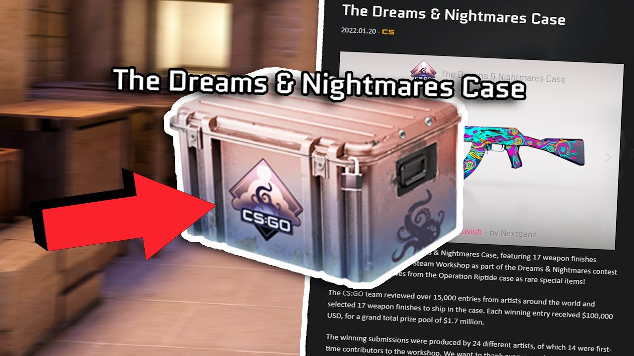 I opened the new Dreams & Nightmares case.. (CSGO) - YouTube