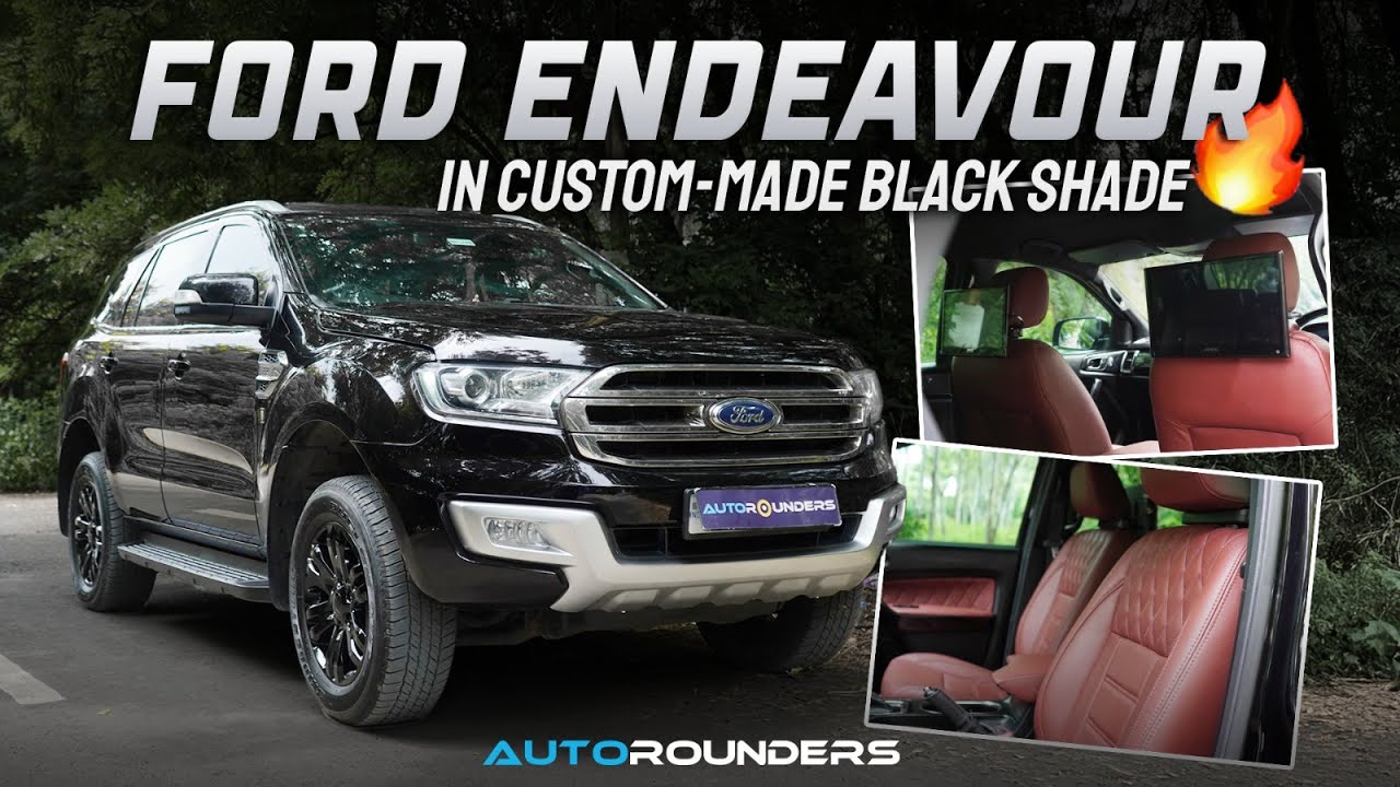 Ford Endeavour Modification I Custom Paintwork I📍Autorounders - YouTube