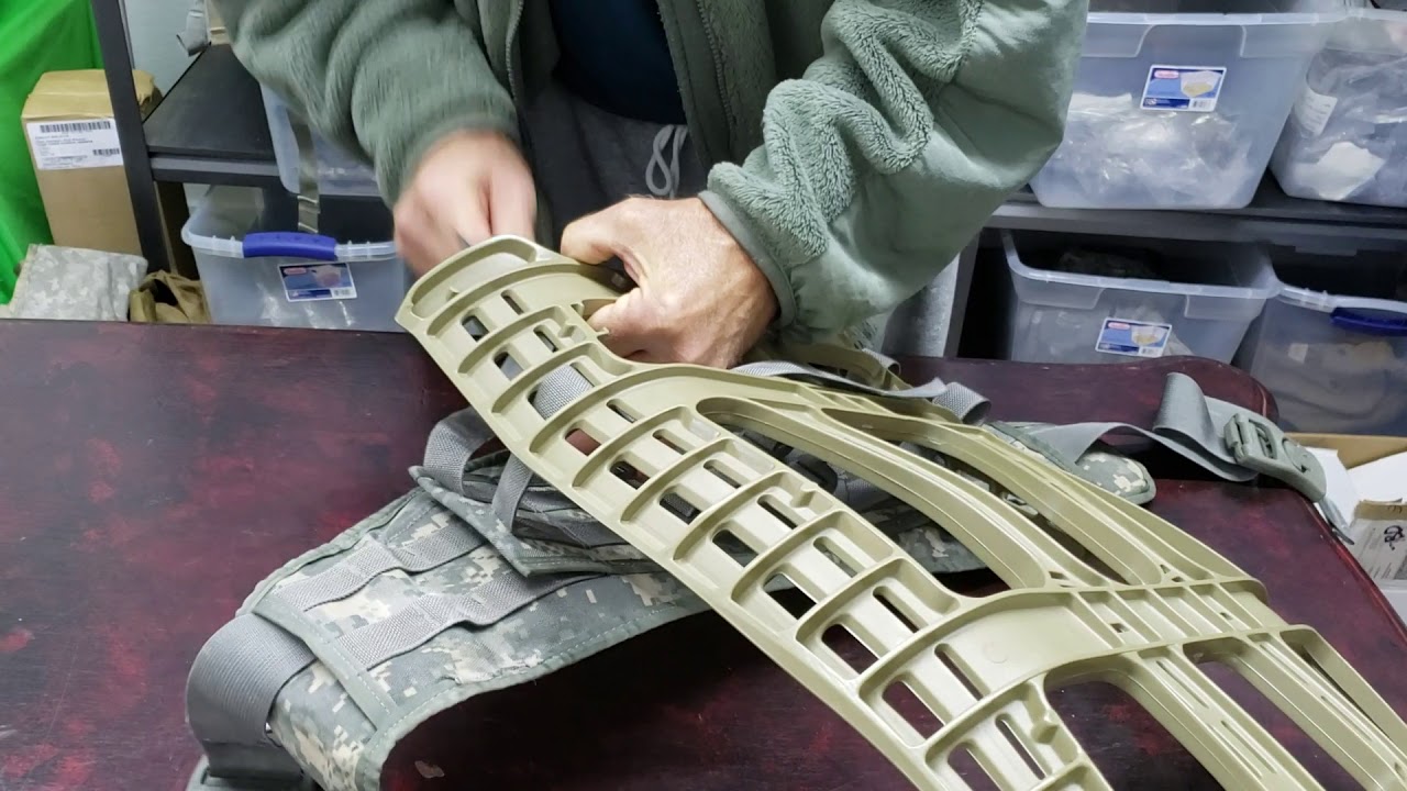 MOLLE 2 ACU Belt Assembly - YouTube