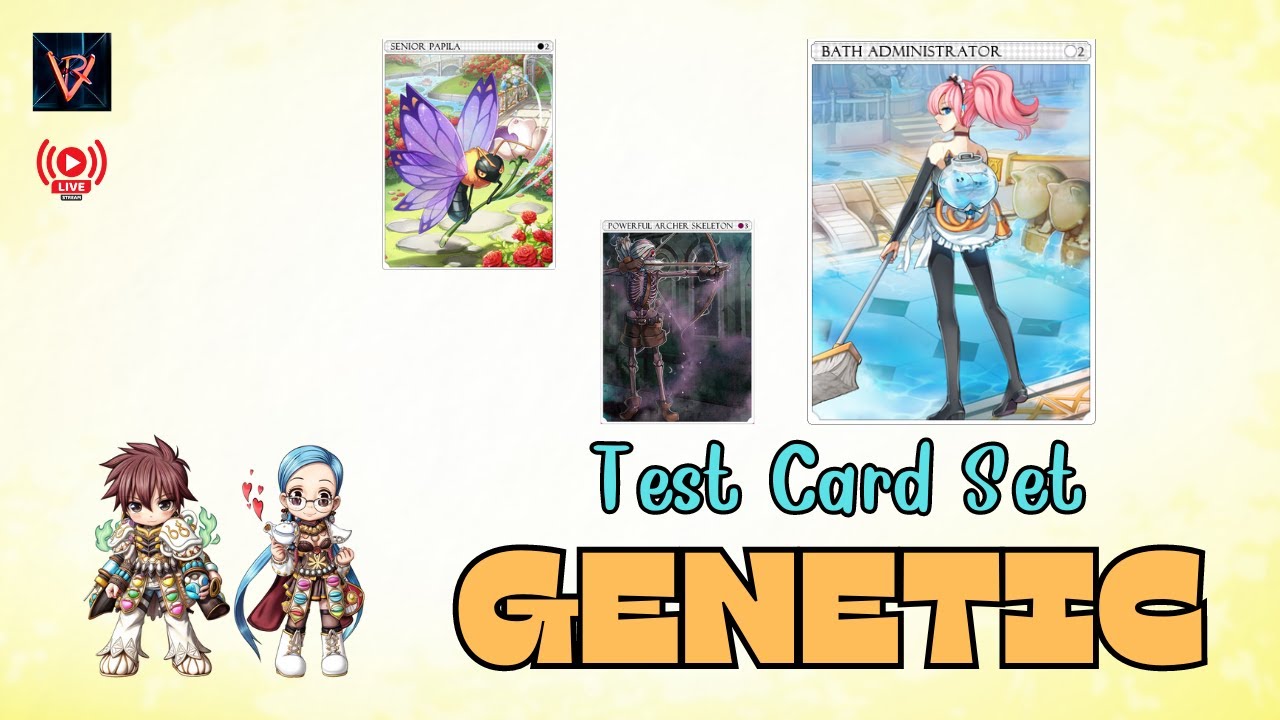 RagnarokOnline : Test Card Set 17.2 Genetic - YouTube