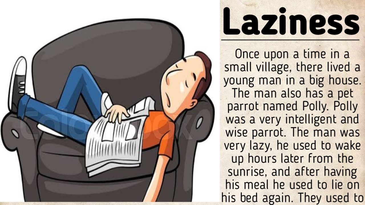 Interesting bedtime story| Laziness Story|The lazy boy|English Story ...