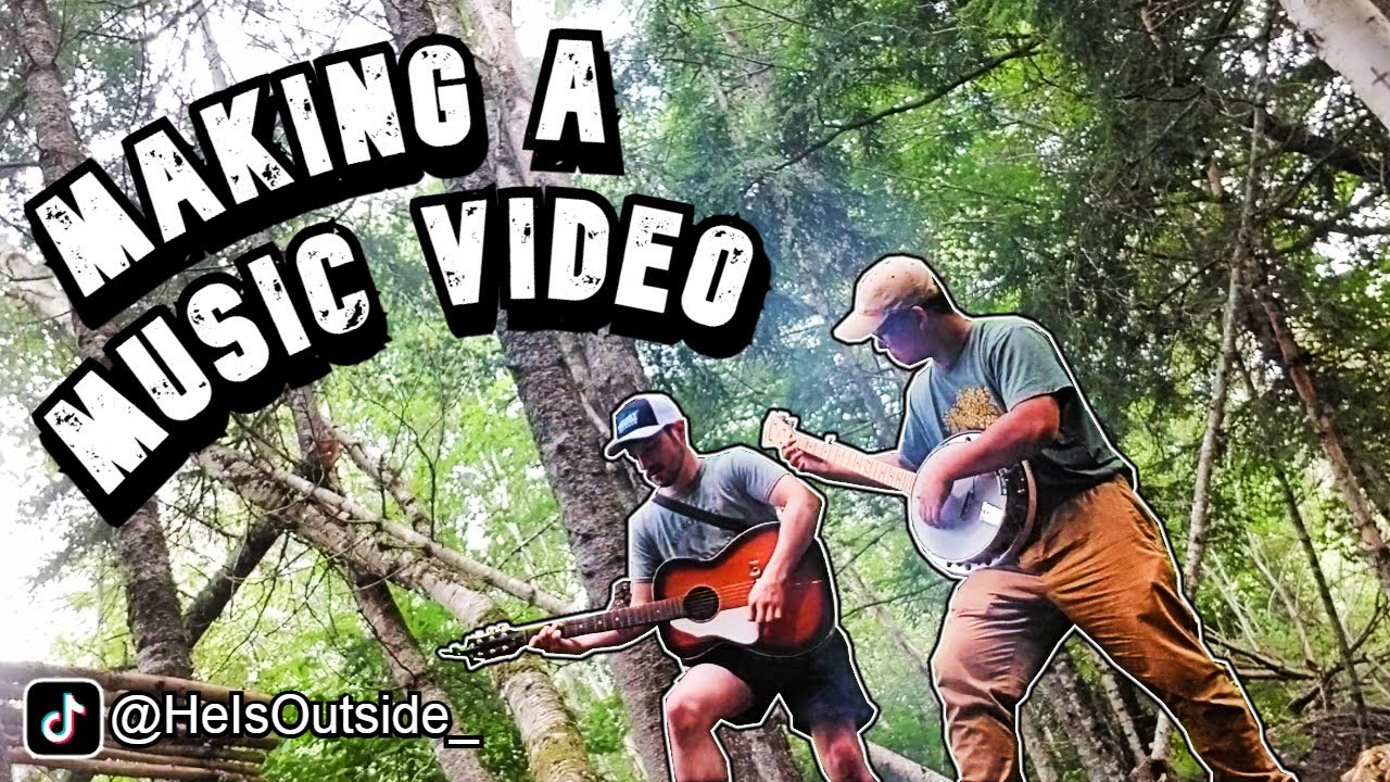 Making a Music Video in The Woods! - YouTube