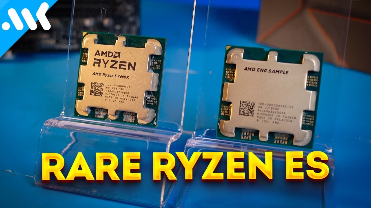 UNIQUE Ryzen | Engineering processor for AM5 - YouTube