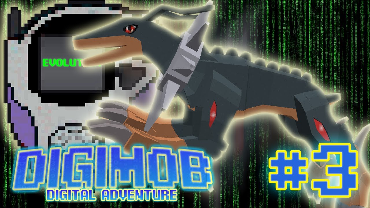 Digimobs Episode 3 (Minecraft RP) HOWL..!! DOBERMON - YouTube