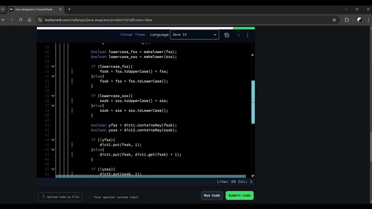 Java Anagrams | HackerRank - YouTube