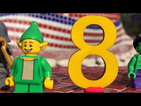 123 NUMBERS LEGO MINIFIGURES, LEGO NUMBERS, LEGO 123, MINIONS LEGO ...