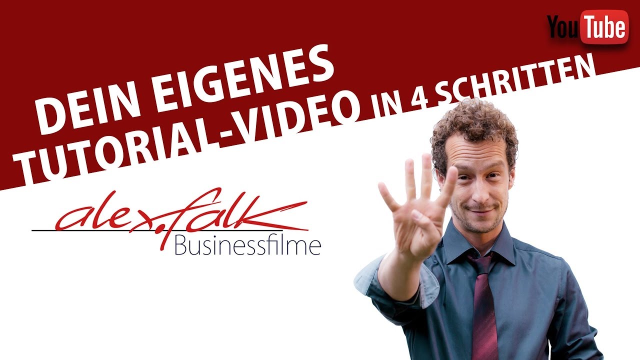 Dein eigenes Tutorial-Video in 4 Schritten - YouTube