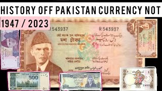 history of pakistan currency notes 1947/to 2023 p... | Doovi