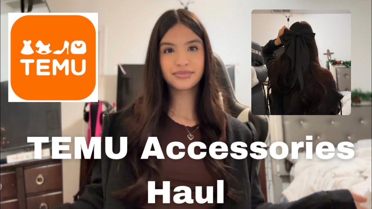 TEMU ACCESSORIES HAUL 2023| (hair accessories and jewelry accessories 🎀 - YouTube