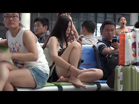Candid Feet and Sole Chinese Girl full video 2947749136@qq com 78