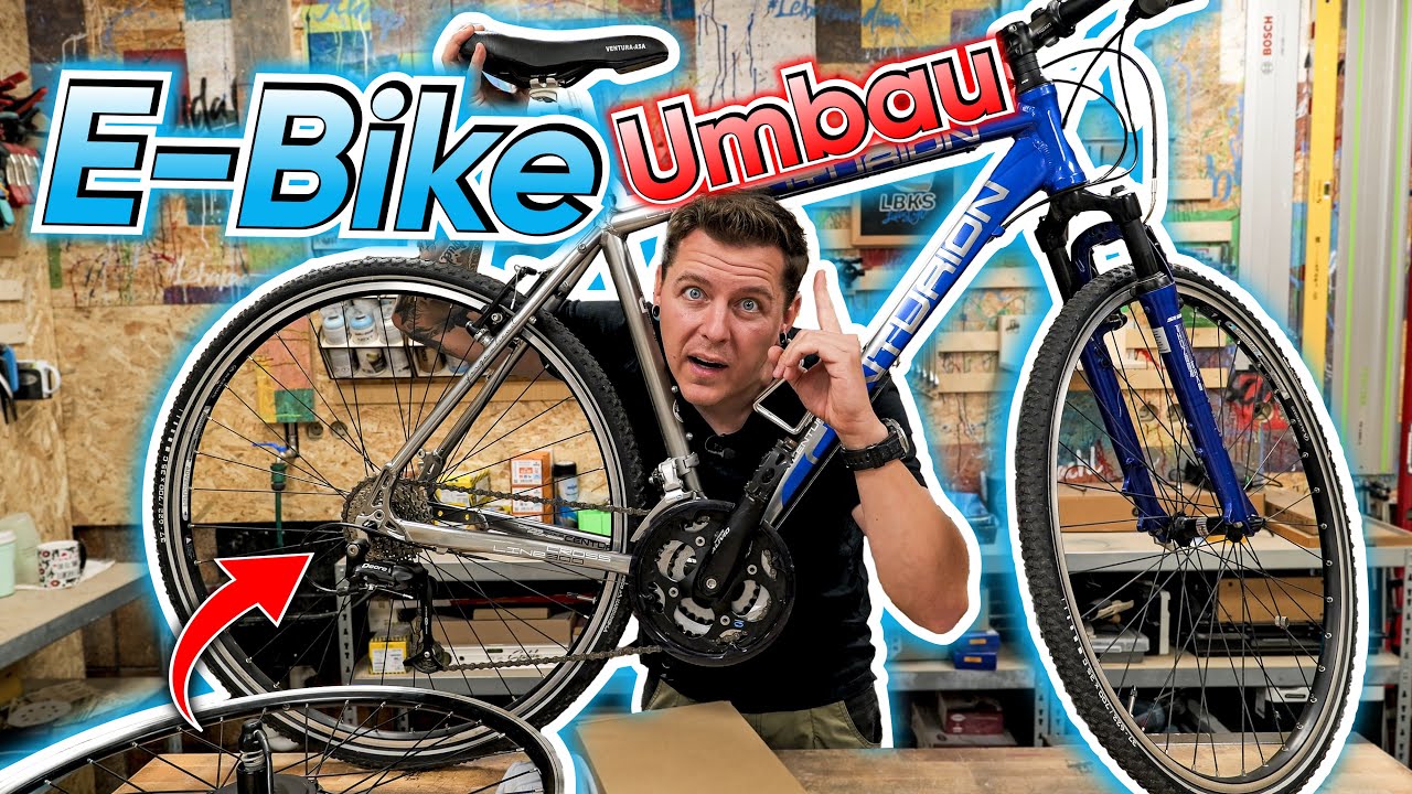 E BIKE Selber Bauen Geht Das DIY Fahrrad Umbau YOSE POWER YouTube