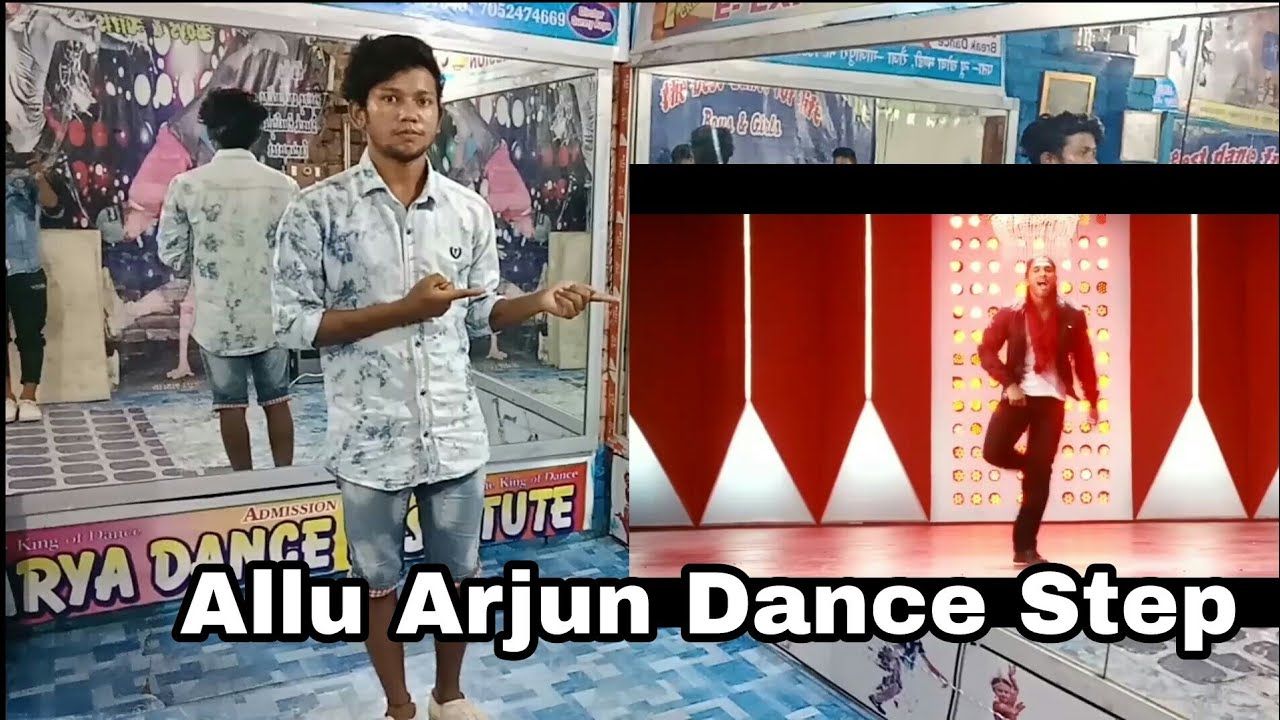 Allu Arjun Dance Signature Step Tutorial_ By Sunny Arya - YouTube
