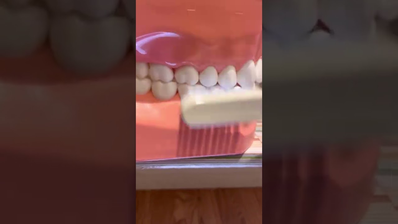 Scrub brushing technique - YouTube