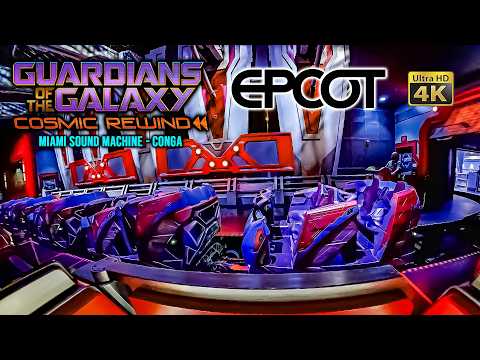 Guardians of the Galaxy Cosmic Rewind Low Light 4K POV EPCOT 2025 10 14