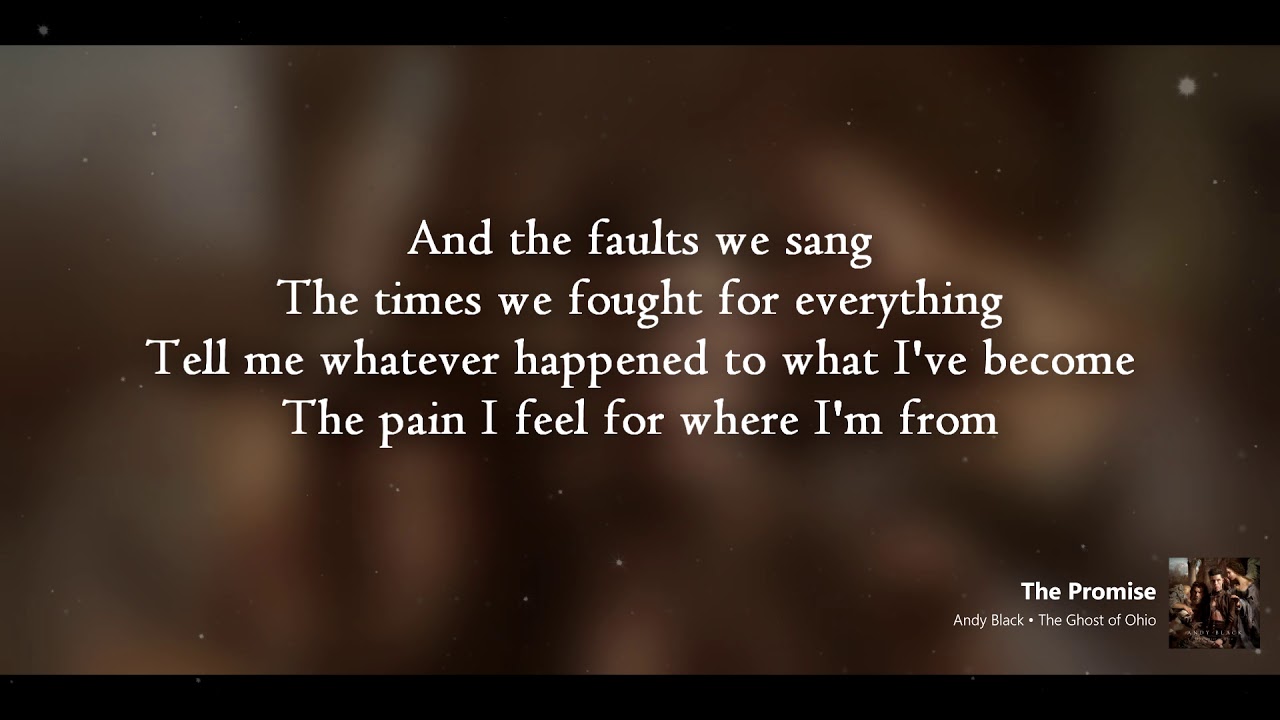 Andy Black | The Promise (Lyrics) - YouTube