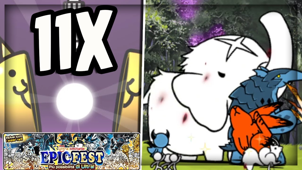 11x Epicfest Opening Zero Legends Completato The Battle Cats 427